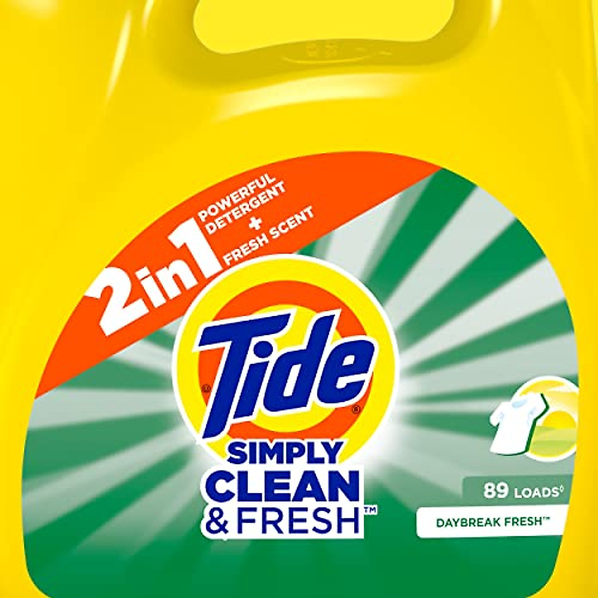 Tide Simply Liquid Laundry Detergent Daybreak Fresh, 114 loads