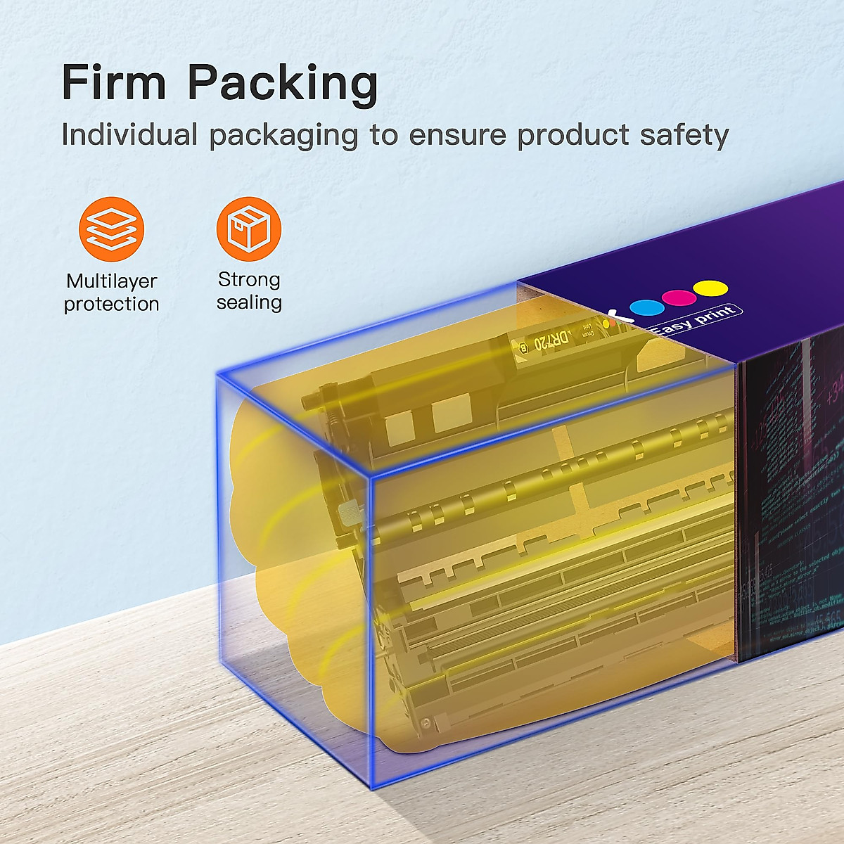 E-Z Ink (TM Compatible Drum Unit Replacement for Brother DR720 DR 720 to use with DCP-8155DN DCP-8150DN MFC-8950DW MFC-8710DW MFC-8910DW HL-6180DW HL-5450DN HL-5470DW MFC-8810DW HL-5440D (1 Drum)