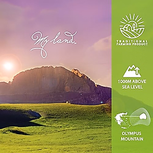 My Land Organic Greek Oregano, Hand Picked From Mount Olympus, Traditionally Dried And Cut, Packaged In A Resealable Bag With A Fresh Aroma And Taste (50g - 1.76oz)