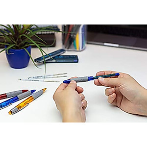 Schneider Slider 755 Medium Ballpoint Pen Refill, 1.0mm, Blue Ink, Box of 10 (175603)