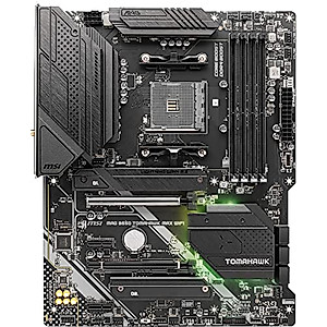 MSI MAG B550 Tomahawk MAX WiFi Gaming Motherboard (AMD AM4, DDR4, PCIe 4.0, SATA 6Gb/s, M.2, USB 3.2 Gen 2, HDMI/DP, ATX, Wi-Fi 6E, AMD Ryzen 5000 Series Processors) AMD Gaming Motherboards (Renewed)