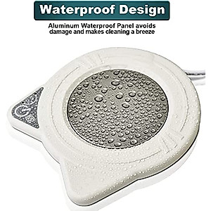 Coffee Mug Warmer with Cup, Electric Cup Warmer & Beverage Heater for Desk Smart heater Auto Shut Off, Heated Mug Use for Office/Home to Warm Coffee Tea Milk