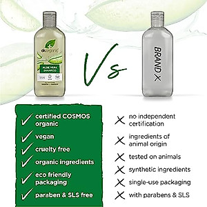 Organic Doctor Aloe Vera, Shampoo, 9 Fluid Ounce