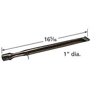 Music City Metals 16741 Stainless Steel Burner Replacement for Select Landman-US Gas Grill Models