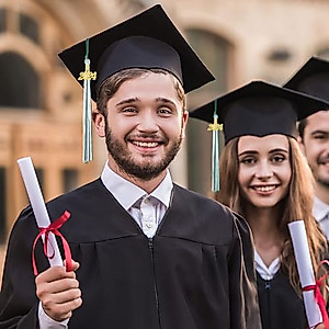 2024 Graduation Tassel for Cap - Class of 2024 Charm Ceremonies Accessories, Gown Decoration Cord for Graduates - Green and White