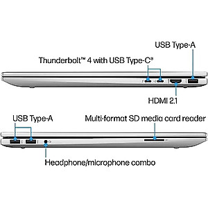 HP 2023 Envy 17.3” FHD IPS Touchscreen Laptop PC 14-Core Intel Core i7-13700H Iris Xe Graphics 32GB DDR4 1TB NVMe SSD 2xThunderbolt 4 WiFi 6E BT HDMI Webcam Backlit KB Windows 11 Home w/RE USB