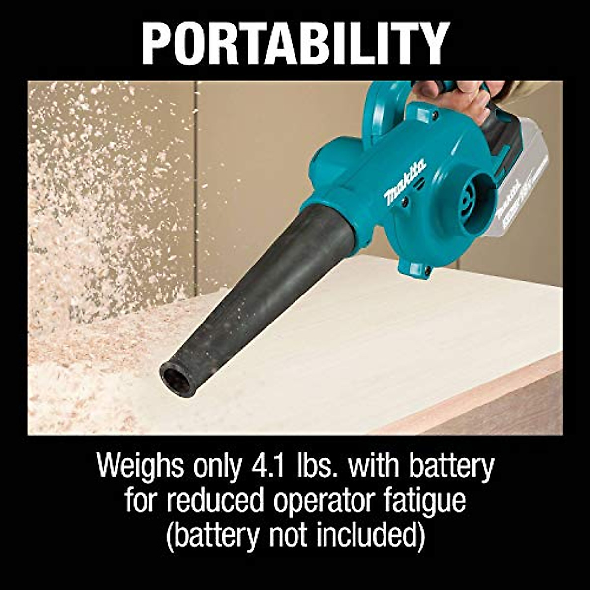 Makita XBU05Z 18V LXT® Lithium-Ion Cordless Blower, Tool Only