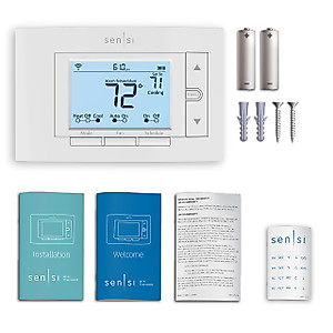 Emerson Sensi Wi-Fi Smart Thermostat for Smart Home, Pro Version, Works with Alexa, Energy Star Certified