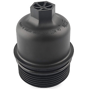 Oil Filter Housing Cap, Replace 68191350AA, 917-190 Compatible with Chrysler Dodge Jeep Ram - 200, 300, Challenger, Charger, Durango, Grand Caravan, Journey, Cherokee, Grand Cherokee, Wrangler, More