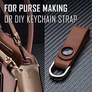 KeyUnity KK07 Mini Titanium Scalpel Knife, KM09 Dual-Gate Carabiner Keychain Clip & KA17 Titanium D Ring Bundle