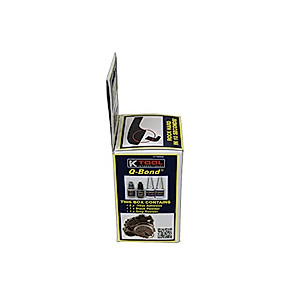 K Tool International 90002 Q Bond Ultra Strong Adhesive Kit for Garages, Repair Shops and, DIY, Repairs Hard Plastics/PVC/Metals, (2) Adhesive Bottles, (1) Plastic and (1) Metal Reinforcing Powders