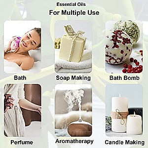 Vanilla Essential Oil Mumianhua Pure Vanilla Oil Essential Oil Vanilla Aromatherapy Oil for Skin, Hair, Diffuser, Soap Making, Candle Making, Cleaning 10ml