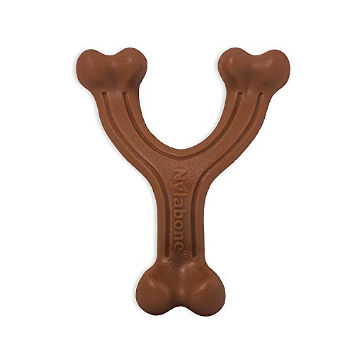 Nylabone Ergonomic Hold & Chew Wishbone Power Chew Durable Dog Toy Large - Up to 50 lbs.
