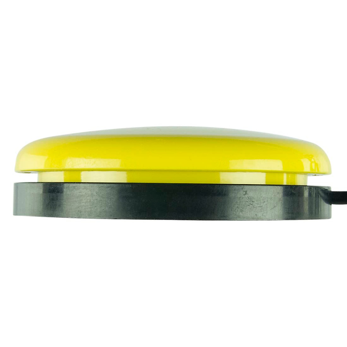 AbleNet Buddy Button Switch Yellow - Assistive Technology Interactive Switch for Communication and Accessible Play - Product# 57500