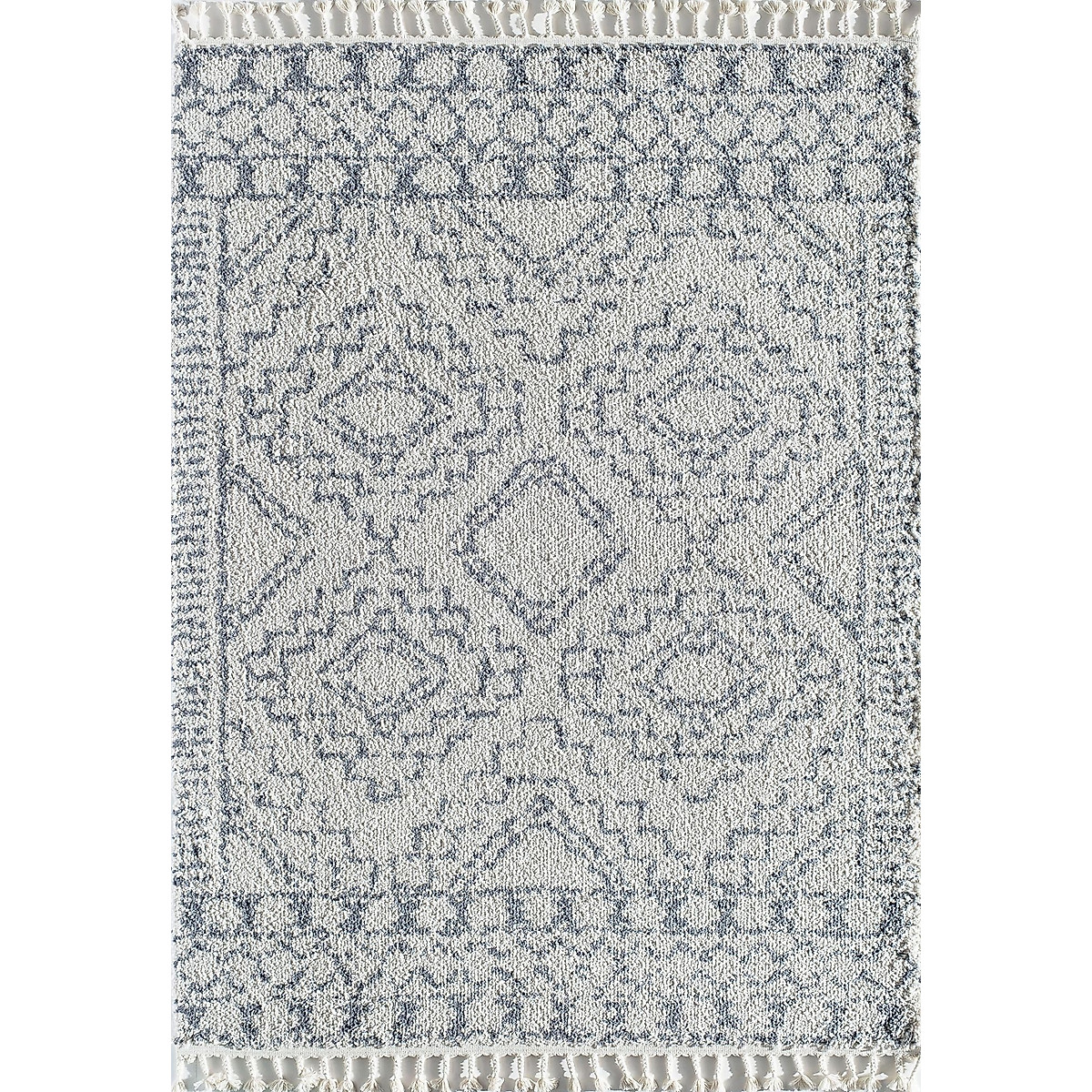 CosmoLiving by Cosmopolitan Reggia Area Rug, Linen White