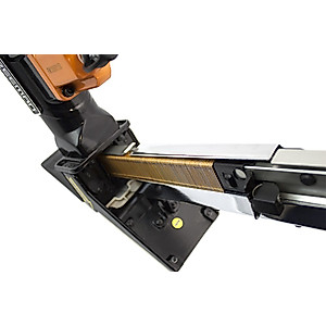 Freeman PDX50C Lightweight Pneumatic 3-in-1 15.5-Gauge and 16-Gauge 2" Flooring Nailer and Stapler Ergonomic and Lightweight Nail Gun for Tongue and Groove Hardwood Flooring