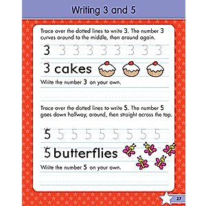 Kindergarten Math Workbook Ages 5 to 6: 75+ Activities Addition & Subtraction, Counting and Writing Numbers 1 to 20, Addition and Subtraction, ... Numbers, Count by 2s & More (Common Core)