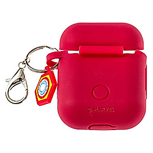 Marvel Iron Man AirPods Case Cover for Apple Airpods Compatible with Apple AirPods 1 & 2 Charging Case