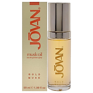 Jovan Jovan Musk Oil Gold EDP Spray Women 1.99 oz