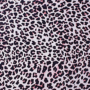 Messy Code Baby Blanket Super Soft Minky Plush Blanket with Double Layer Dotted Backing for Babies,Pink Leopard Printed Reversible Blanket 30x40 Inch