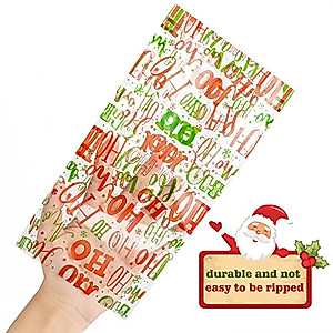 Colorbib Christmas Cellophane Bags 170pcs with 180pcs Treat Bags with Twist Ties Gnome and Christmas Ball Pattern Snack Bags for Christmas Party Supplies Candy Goodie 10 Assorted Styles