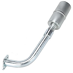 GREHUA Upgrade Header Exhaust Pipe Muffler Kit for Predator 79cc 3.0HP 98cc Coleman Powersport CT100U trail 100 CC100X CK100 SK100 Go Kart Engine Mini Bike Motor Performance Parts