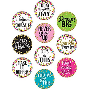 Confetti Positive Sayings Accents (8890)