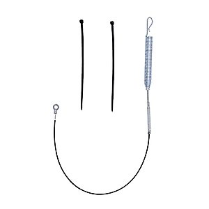 HAQQI 06900438 Upper Traction Auger Cable Compatible with Ariens Compact Series and 20 24 SNO-Tek 24 28 120V ST24 Snow blowers Auger & Upper Traction Cable 26.8 Length
