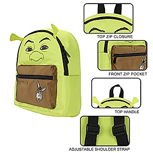 Bioworld Shrek Big Face With 3D Ears Women's Mini Backpack