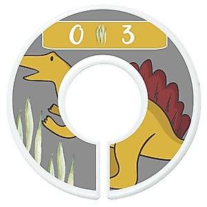 Mumsy Goose Baby Boy Clothes Dividers Nursery Closet Dividers Dinosaurs