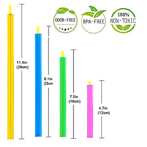 16 PCS Bag Sealer Sticks, Reusable Bag Clips Chip Clips, Bag Sealer Sealing Clips Sticks