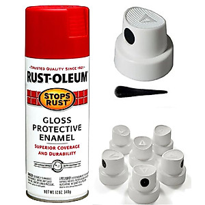 Spray Paint Caps for Rust-Oleum Spray Paint, Painters Touch 2X Ultra Cover, (5) Pack OEM Direct Fitment Caps