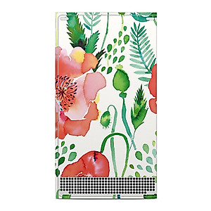 Head Case Designs Officially Licensed Ninola Red Flower Assorted Vinyl Sticker Gaming Skin Decal Cover Compatible with Xbox Series S Console