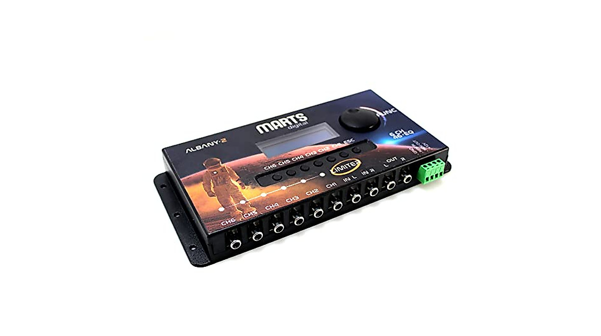 Marts Digital 6-Channel DSP Signal Processor for Car Audio