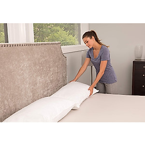 Deluxe Comfort Dream Supreme Luxury Hotel Bed-Pillows, King, White