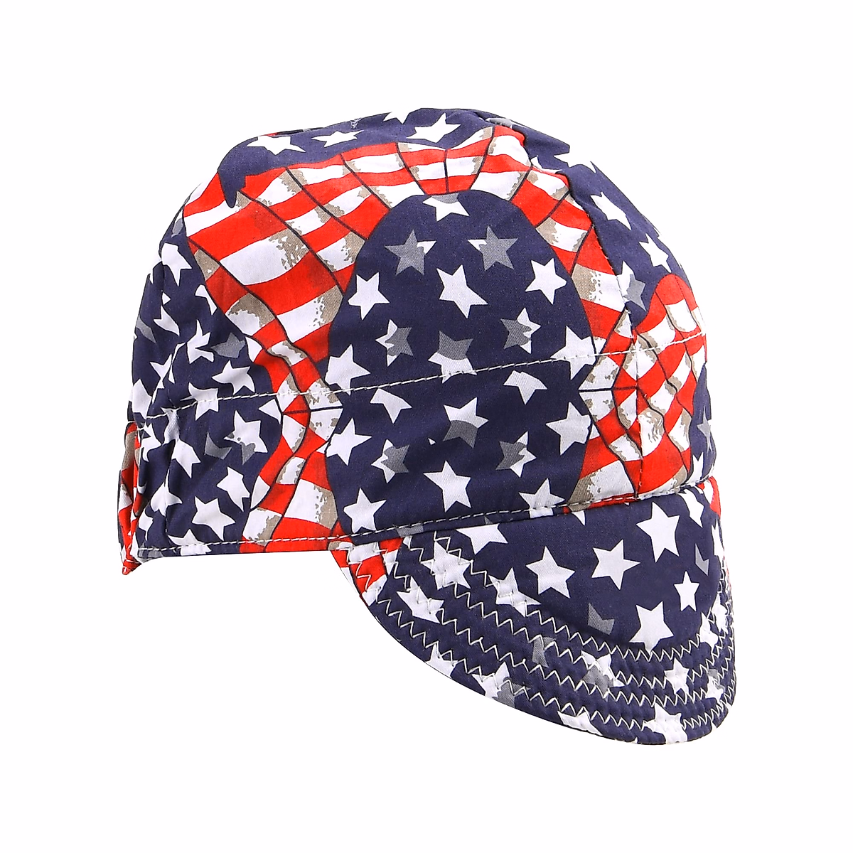 hynade Welding Cap Cotton Sweat Absorption,Welders Flame Resistant Protective Welding Hat Cap (Blue)