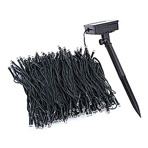 DDGD 22M 200LED Solar String Lights Waterproof Decorative Lamp with 8 Modes, Waterproof Crystal Ball LED Lights Outdoor Solar Powered Lights, Decorative Lighting for Home, Garden, Party, Festival