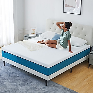 IYEE NATURE Queen Mattress, 12 inch Gel Memory Foam Mattress in a Box, Foam Bed Mattresses Firm Foam Mattress,Queen Size Mattress 60 * 80 * 12 inch