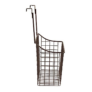 Spectrum Grid Over The Cabinet Wire Storage Basket Large (Bronze) - Organizer for Bathroom, Kitchen, Under Sink, Pantry, Hair Tools, & More
