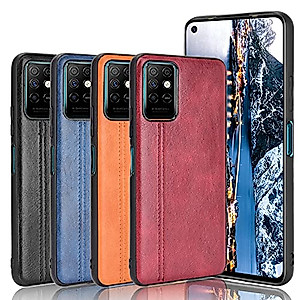Phone Case for Infinix Note 8i, Case for Infinix Note 8i Cow-Like PU Leather Style Protector Cover, Non-Slip Shockproof Cover for Infinix Note 8i Case