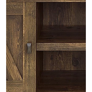 Ameriwood Home Farmington TV Stand for TVs up to 60" Wide, Rustic