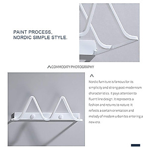 Pot Lid Organizer, Metal Double Slots Lid Holder for Kitchen Cabinet Door or Wall Mounted, Storage Cutting Boards, Bakeware, Pots & Pans, Serving Trays Black free size