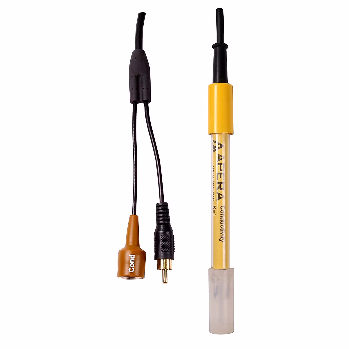 Apera Instruments, LLC-AI533 PC820 Precision Benchtop pH/Conductivity Multiparameter Meter Kit with Highest Accuracy ±0.002 pH and ±0.5% F.S, up to 5-Point Auto. Calibration