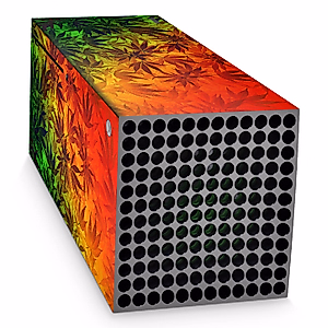 GNG Weed Skins Compatible with Xbox Series X Console Decal Vinal Sticker + 2 Controller Set