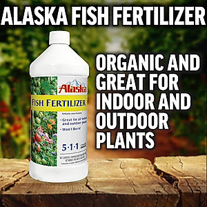 CENTRAL GARDEN BRANDS 100099247 Fish Emul Fertilizer, 1 Quart