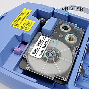 Pristar Compatible Label Tape Replacement for XR-18WE XR18WE for Casio Label Maker Tape 18mm 3/4" for Casio EZ Label Maker KL-750 KL-780 KL-7000 KL-7200 KL-120 KL-130 KL-820, Black on White, 3-Pack