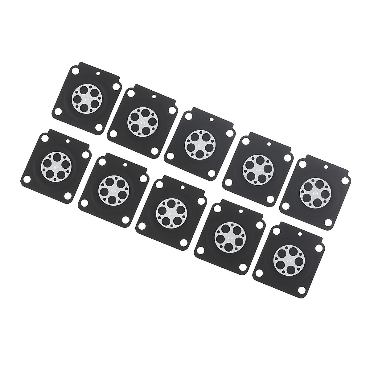 Hicello 10PCS Metering Diaphragm Replaces, Metering Diaphragm Assembly Replacement for Zama A015053, Small Engine Carburetor