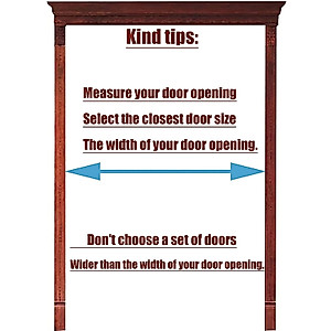 NURII Cafe Swing Doors,Western Solid Wood Doors for Interior Doorway, Kitchen Laundry Room Cafe Doorgate, Half West Door Home Decoration (Color : White, Size : W95xH90cm(37x35in))