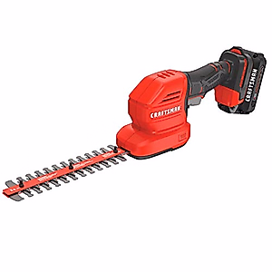 CRAFTSMAN V20 Cordless Handheld Grass Trimmer and Mini Hedge Trimmer Kit (CMCSS800C1)