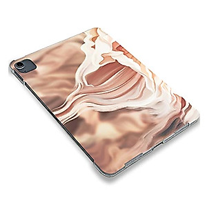 Kawaii Pink Flower Bouquet case Compatible with iPad Mini Air Pro 7.9 8.3 9.7 10.2 10.9 11 12.9 inch Pattern Cover New 2022 2021 Trifold Stand 3 4 5 6 7 8 9 Generation 383 (12.9 Pro 3/4/5 gen)